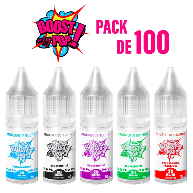 Grossiste Booster Boost my Pop 20MG - Pack de 100 flacons - LVP Dis...